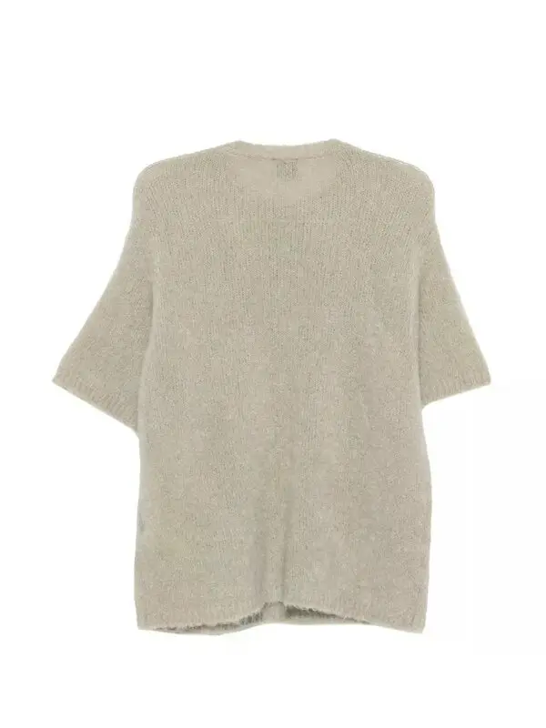ALYSI Short-sleeve Knitted Sweater