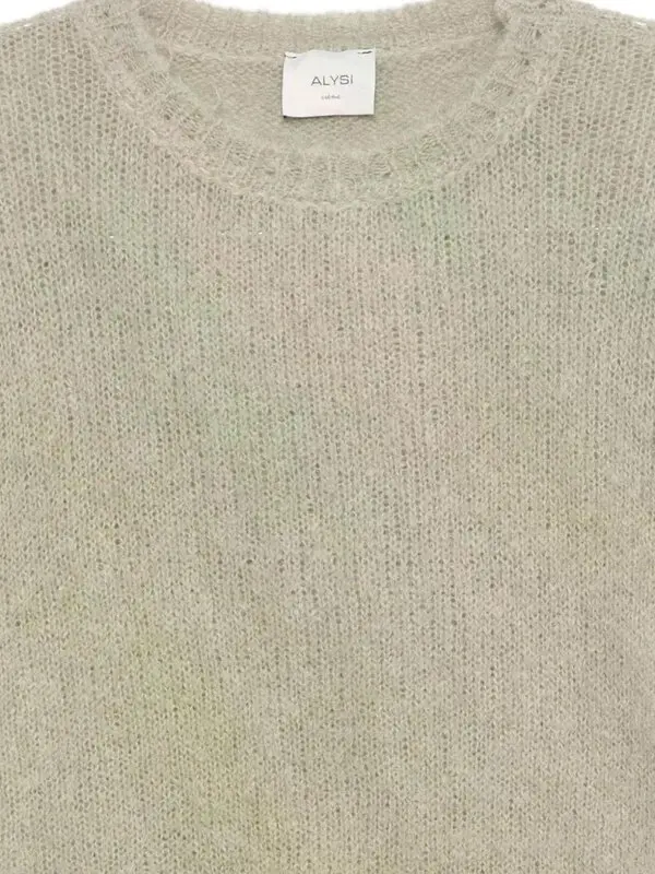 ALYSI Short-sleeve Knitted Sweater