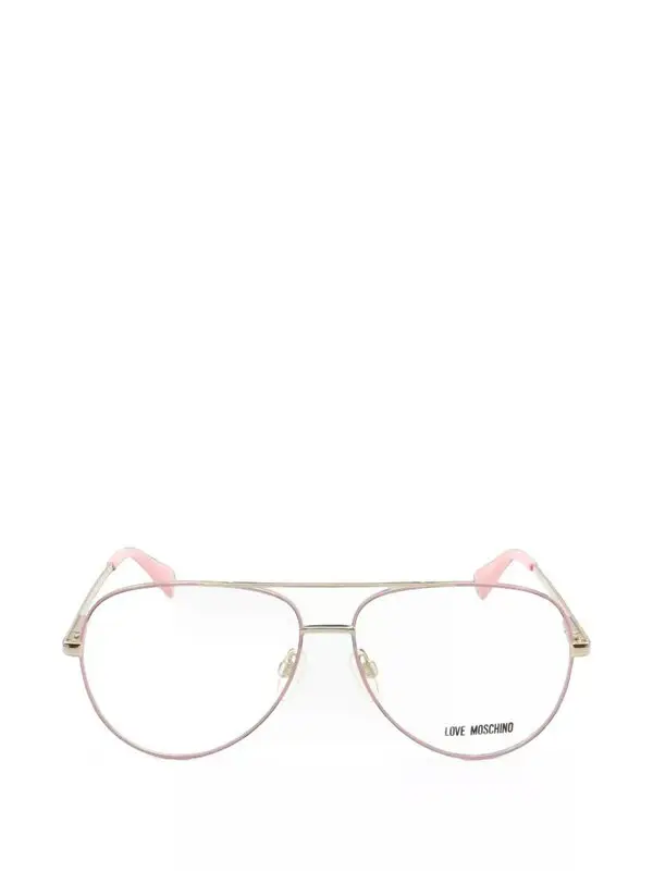 Moschino Pilot-frame Glasses