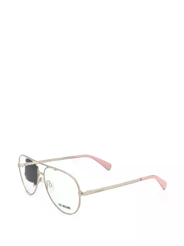 Moschino Pilot-frame Glasses