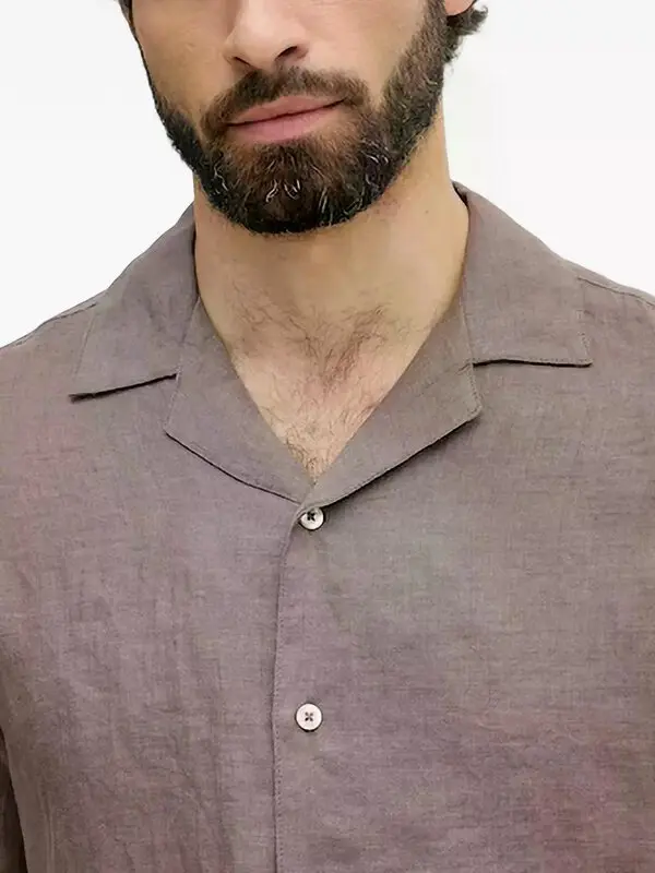 BENETTON Short-sleeved Camp-collar Shirt