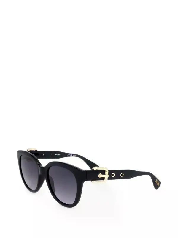 Moschino Buckle-detail Cat-eye Sunglasses