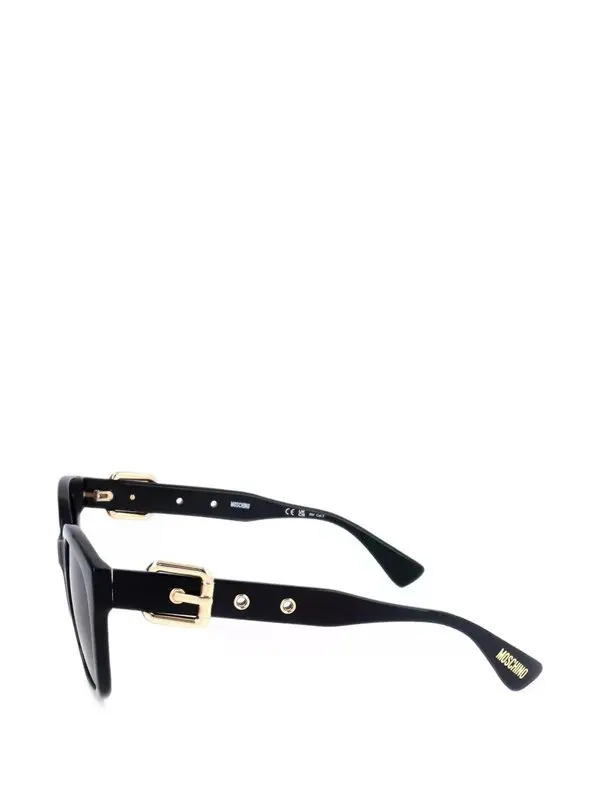 Moschino Buckle-detail Cat-eye Sunglasses