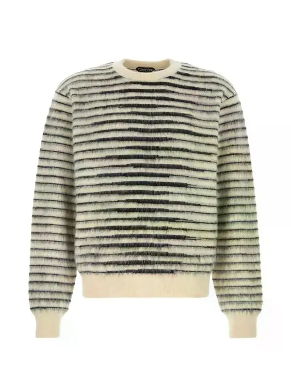 TOM FORD Striped Crew-neck Sweater