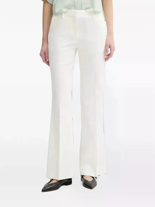 Marc O'polo Pressed-crease Flared Trousers