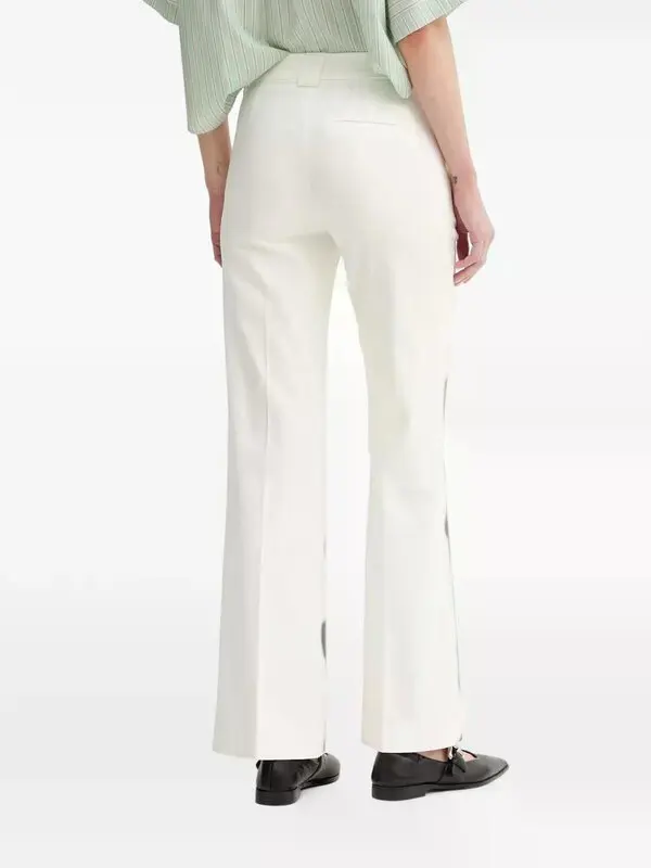 Marc O'polo Pressed-crease Flared Trousers