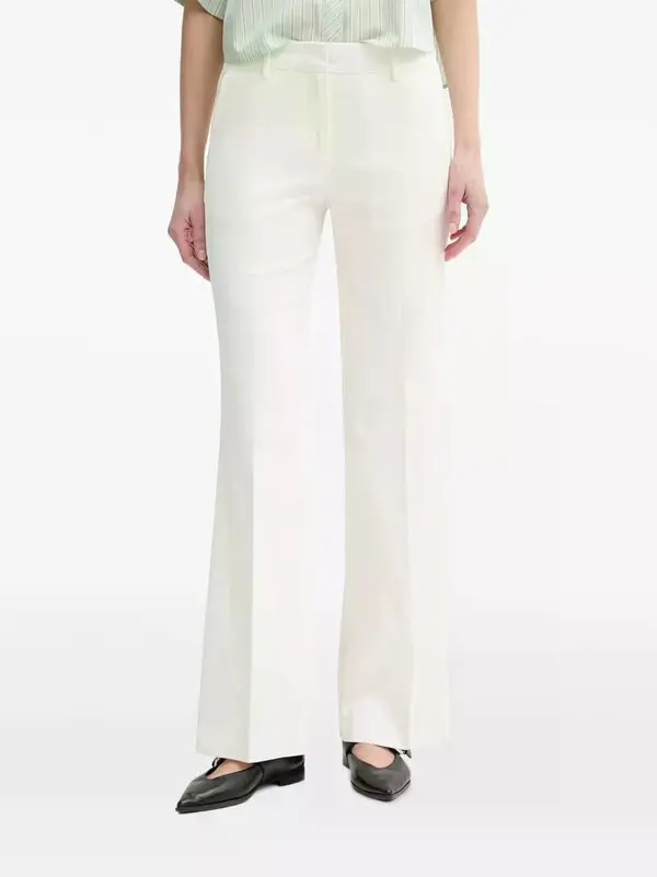 Marc O'polo Pressed-crease Flared Trousers