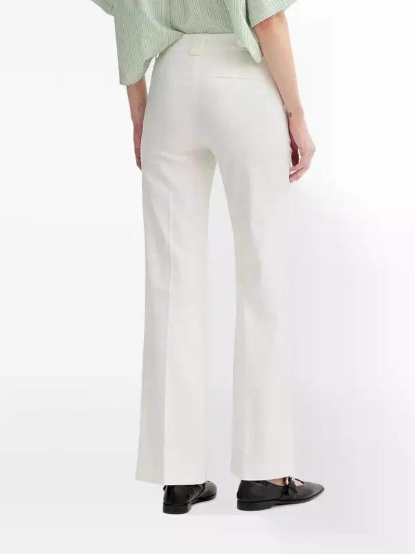 Marc O'polo Pressed-crease Flared Trousers
