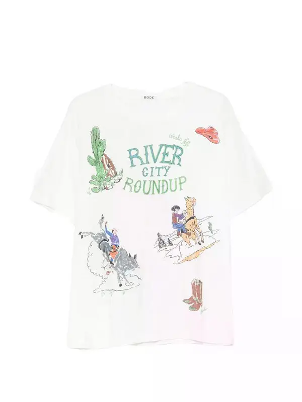 BODE River City Graphic-print T-shirt