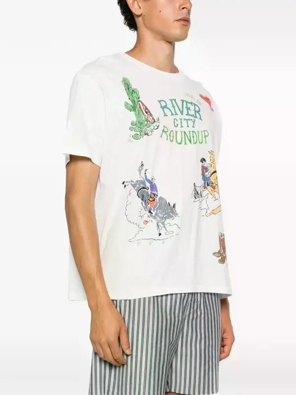 BODE River City Graphic-print T-shirt