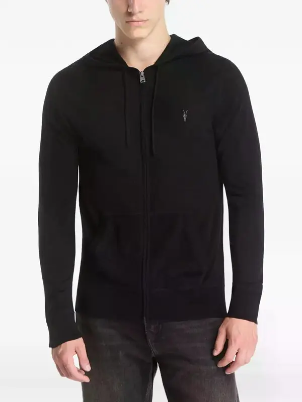 ALLSAINTS Zip-up Hoodie - Black