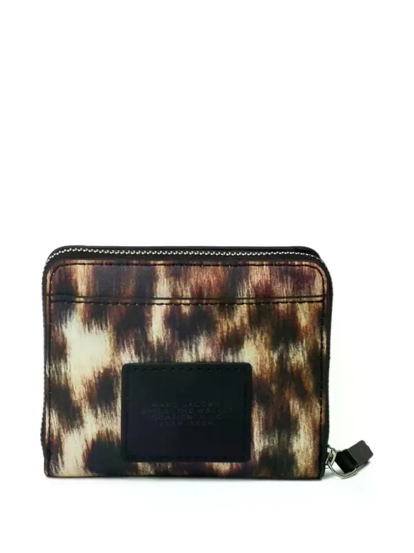 Marc Jacobs Leopard-print The Mini Compact Wallet