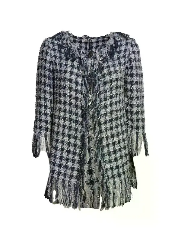 CHARLOTT Fringe-trimmed Tweed Jacket