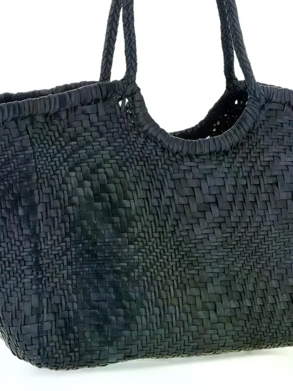 Dragon Diffusion Nantucket Optical Leather Tote Bag