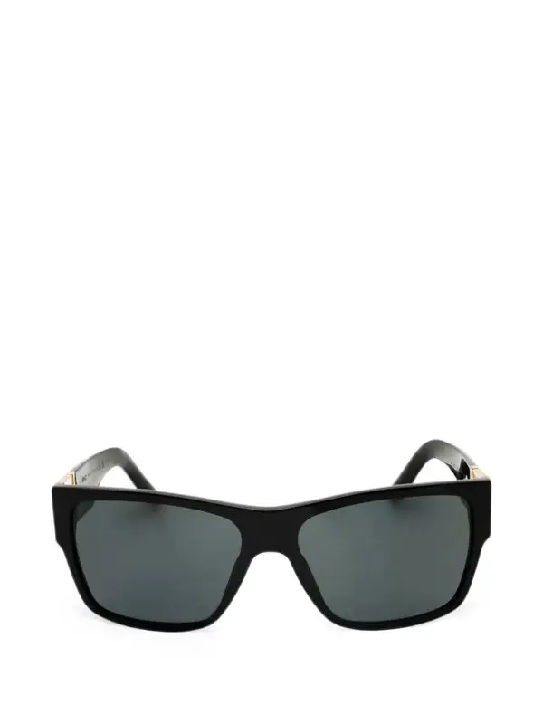 Versace Greca Rectangular-frame Sunglasses