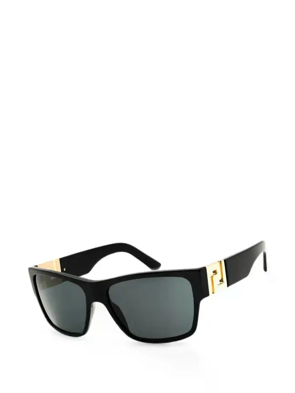Versace Greca Rectangular-frame Sunglasses