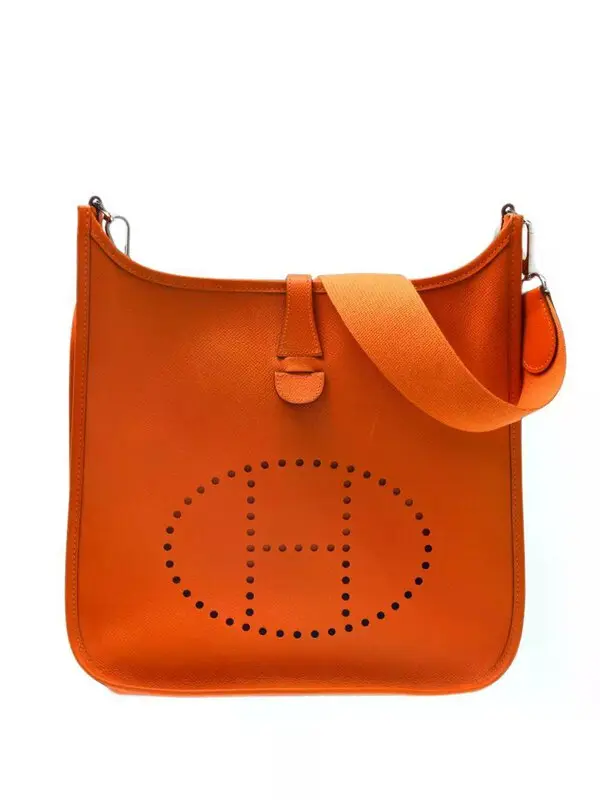 Hermès 2007 Pm Epsom Evelyne Shoulder Bag - Orange