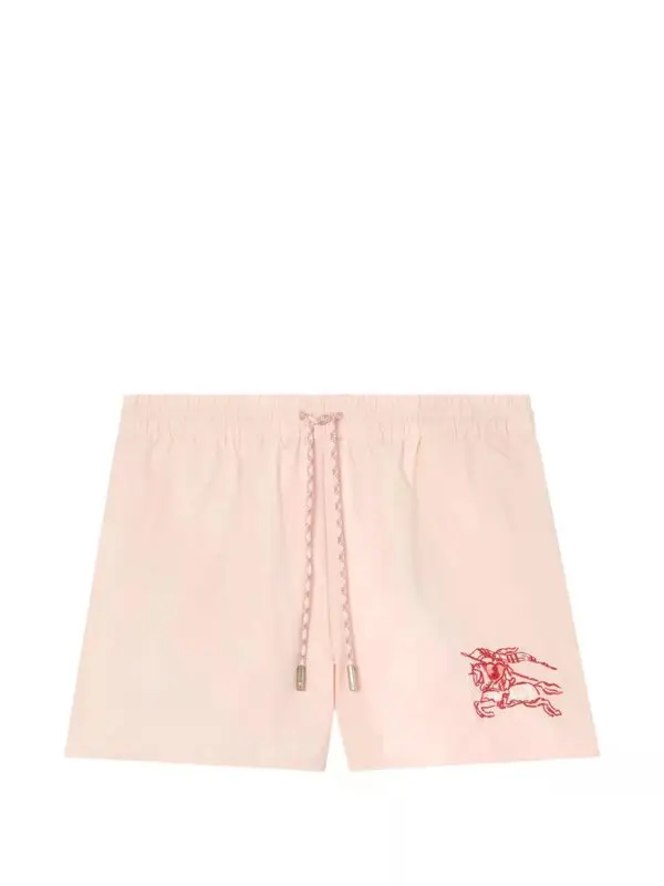 Burberry Heart Knight Stretch Nylon Shorts - Pink