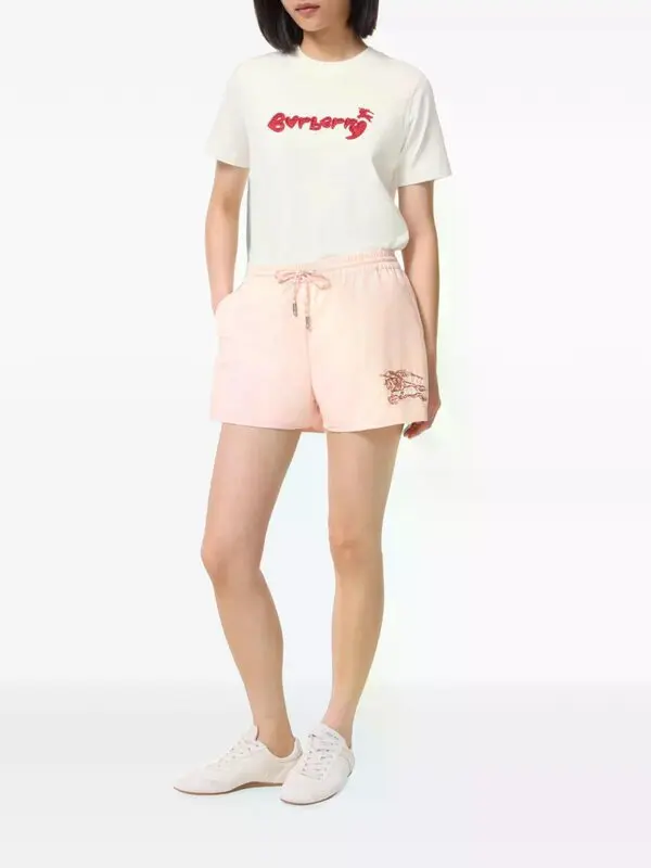 Burberry Heart Knight Stretch Nylon Shorts