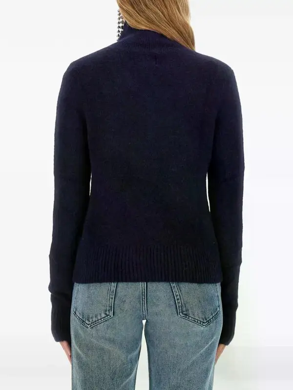 MARANT ETOILE Odelle Zip-neck Sweater