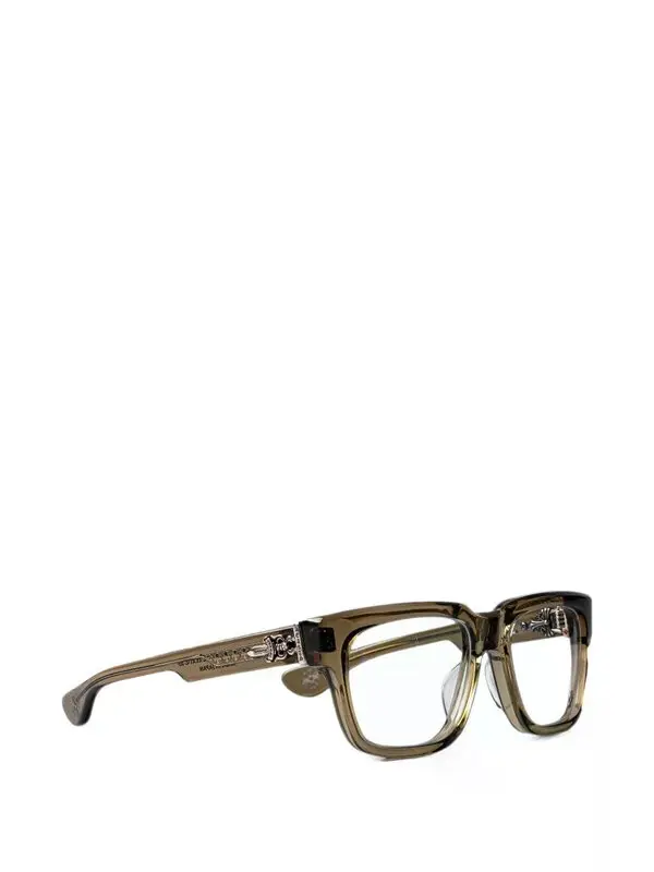 Chrome Hearts Box Officer Square-frame Glasses