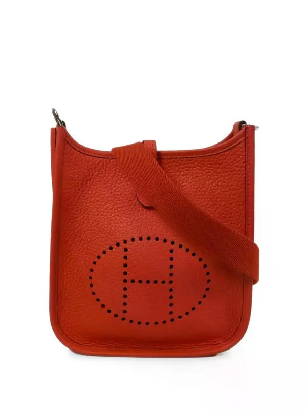 Hermès Evelyne Tpm Calf Leather Shoulder Bag - Red