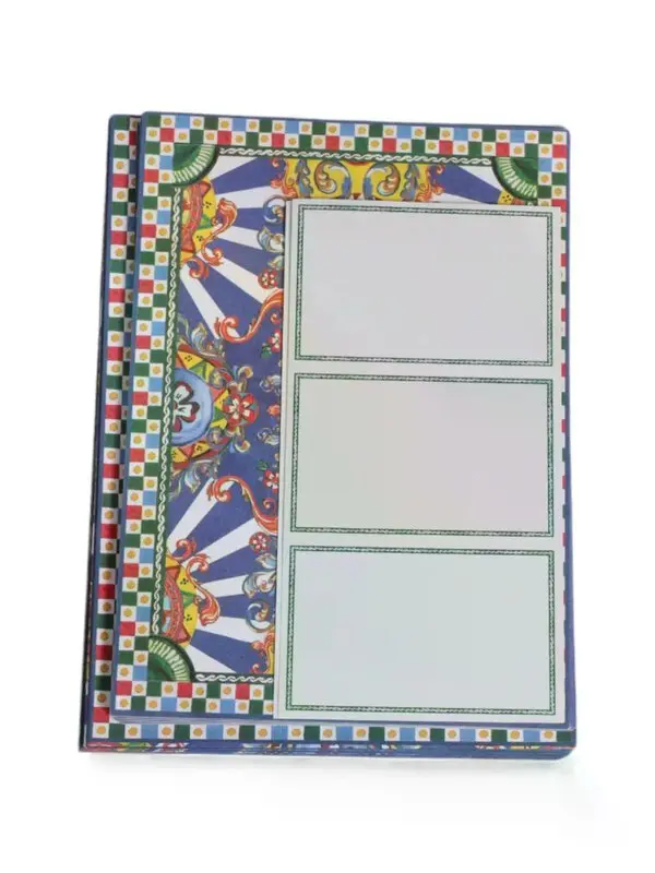Dolce & Gabbana Carretto Siciliano Post Card Holder