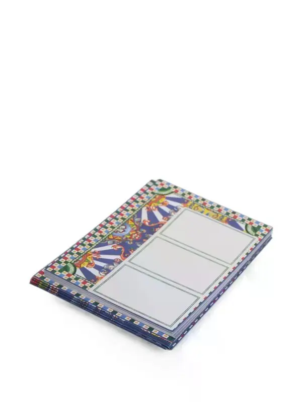 Dolce & Gabbana Carretto Siciliano Post Card Holder