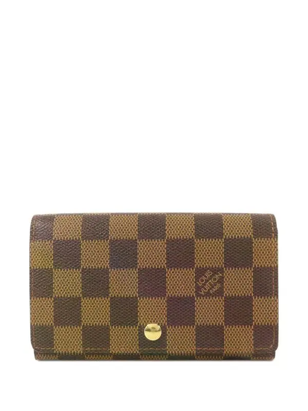 LOUIS VUITTON Damier Ébène Trésor Wallet