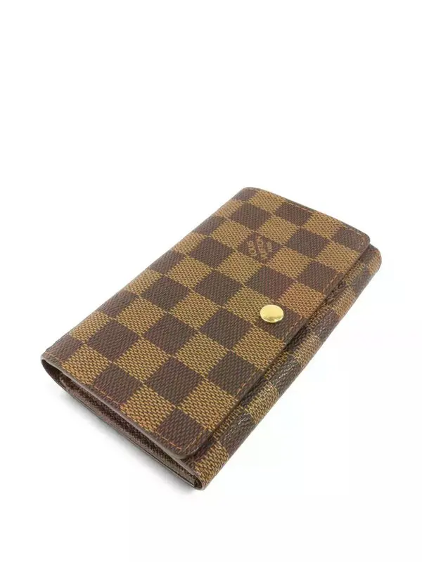 LOUIS VUITTON Damier Ébène Trésor Wallet