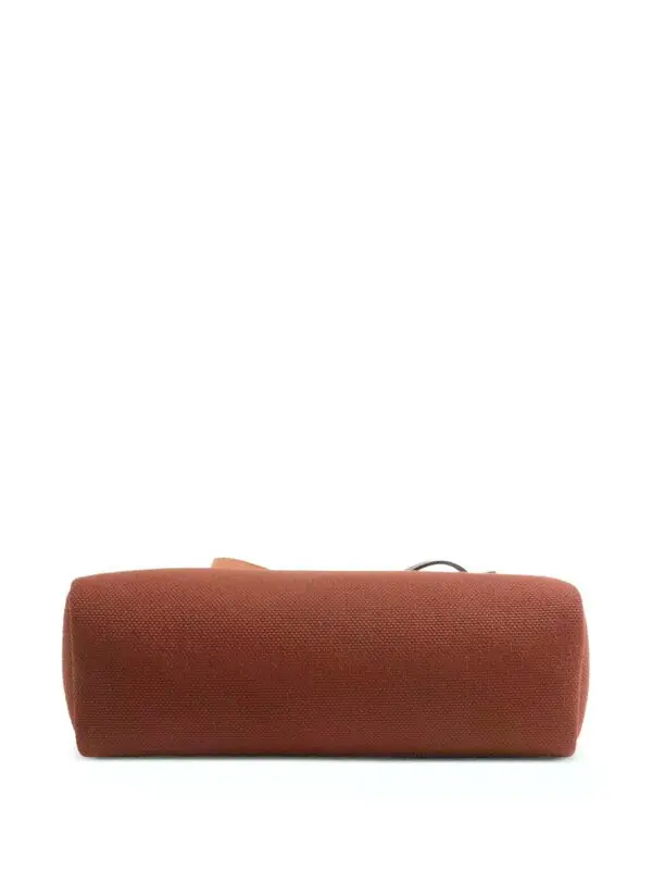 Hermès 2025 Mini Herbag Leather Shoulder Bag - Red