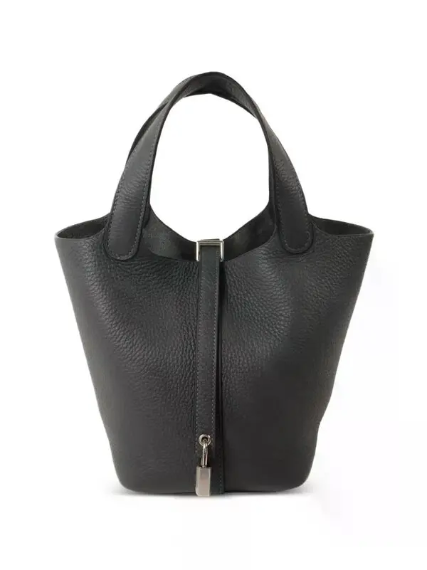 Hermès Picotin Pm Leather Tote Bag - Black