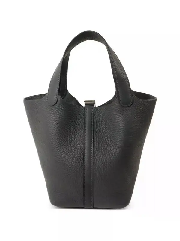 Hermès Picotin Pm Leather Tote Bag - Black