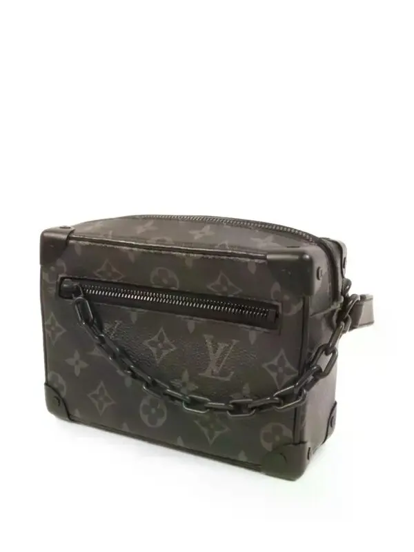 LOUIS VUITTON Mini Soft Trunk Monogram Eclipse Shoulder Bag
