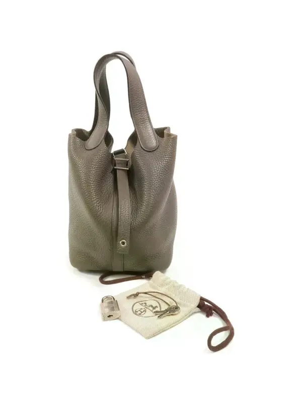 Hermès 2019 Picotin Pm Tote Bag - Grey
