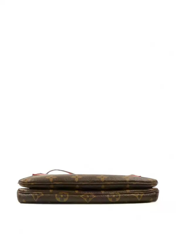 LOUIS VUITTON Twice Monogram Canvas Shoulder Bag