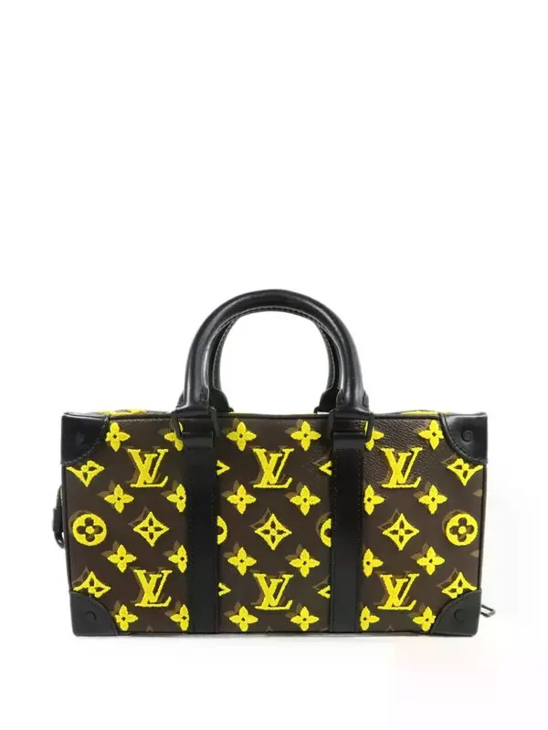 LOUIS VUITTON Trunk Speedy Monogram Tote Bag