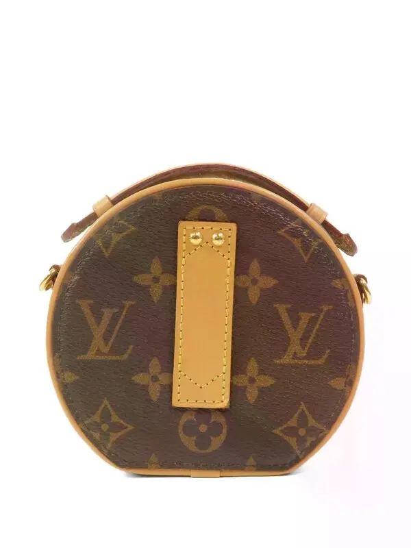 LOUIS VUITTON Mini Boîte Chapeau Monogram Messenger Bag - Brown