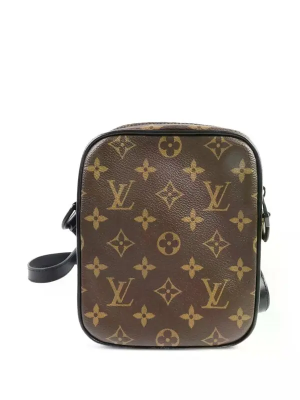 LOUIS VUITTON Monogram Macassar Christopher Shoulder Bag