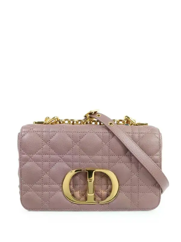 Dior Small Caro Shoulder Bag - Pink