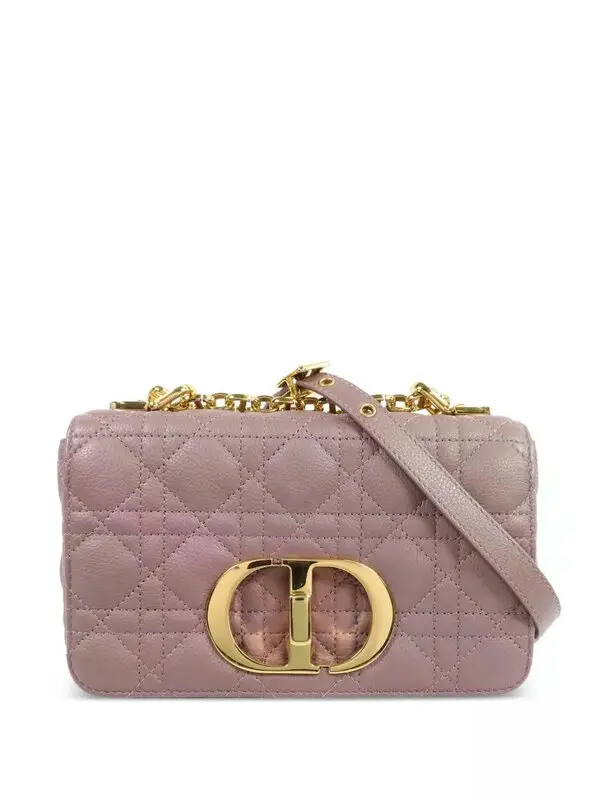 Dior Small Caro Shoulder Bag - Pink