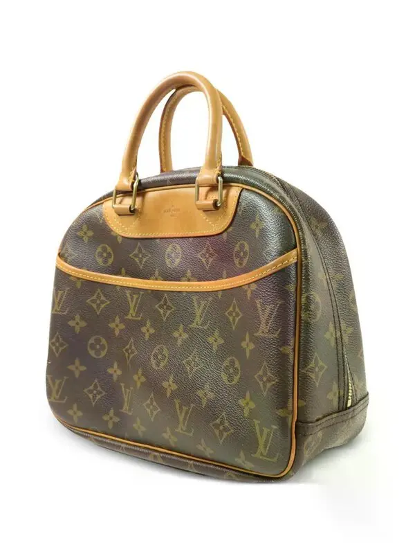LOUIS VUITTON Monogram Trouville Tote Bag - Brown
