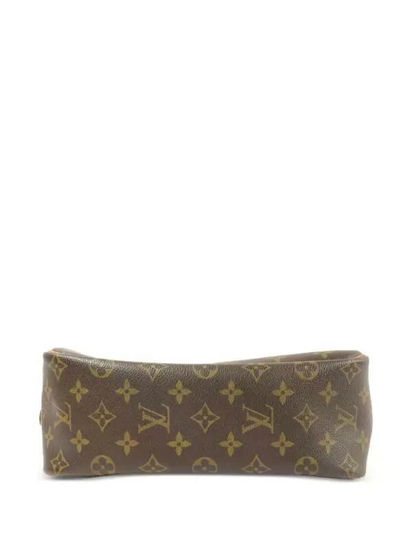 LOUIS VUITTON Monogram Trouville Tote Bag - Brown