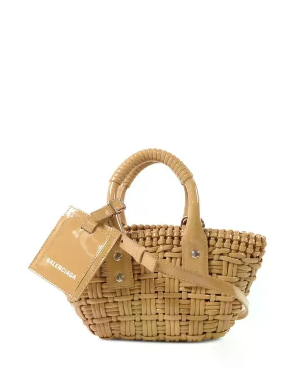 Balenciaga Xxs Bistro Bag - Neutrals
