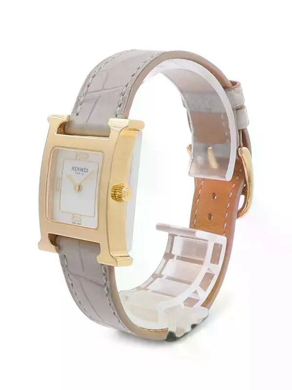 Hermès Leather-starp 30mm Watch