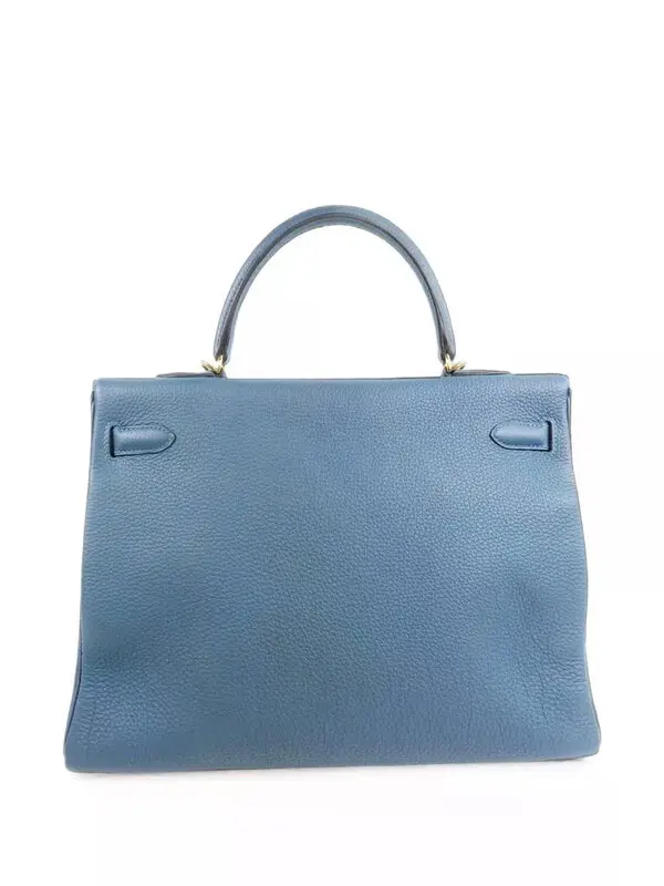 Hermès Kelly 35 Shoulder Bag - Blue
