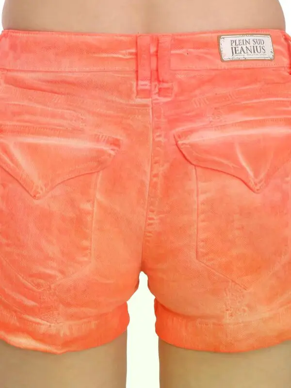 Plein Sud Corduroy Five-pocket Shorts - Orange