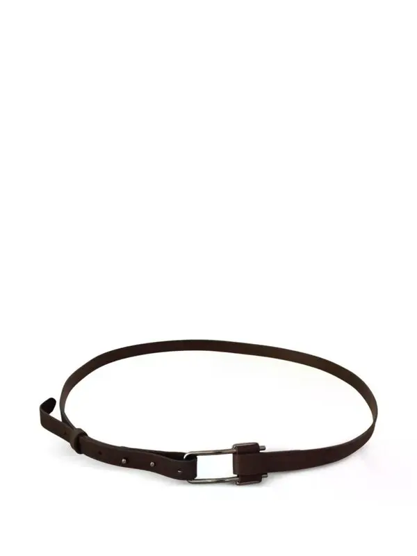 Costume National Buckle-fastening Leather Belt