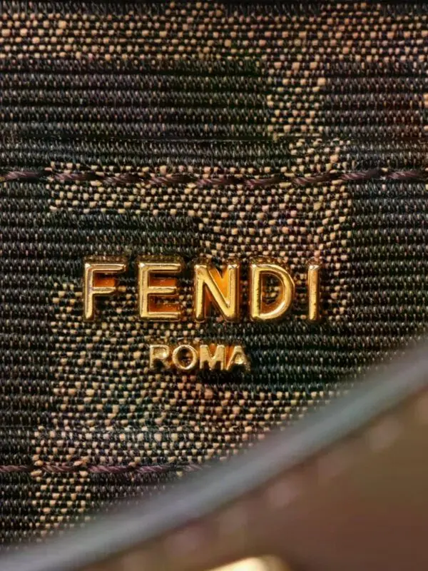 Fendi 2010-2026 Small Calfskin Peekaboo Iseeu Satchel