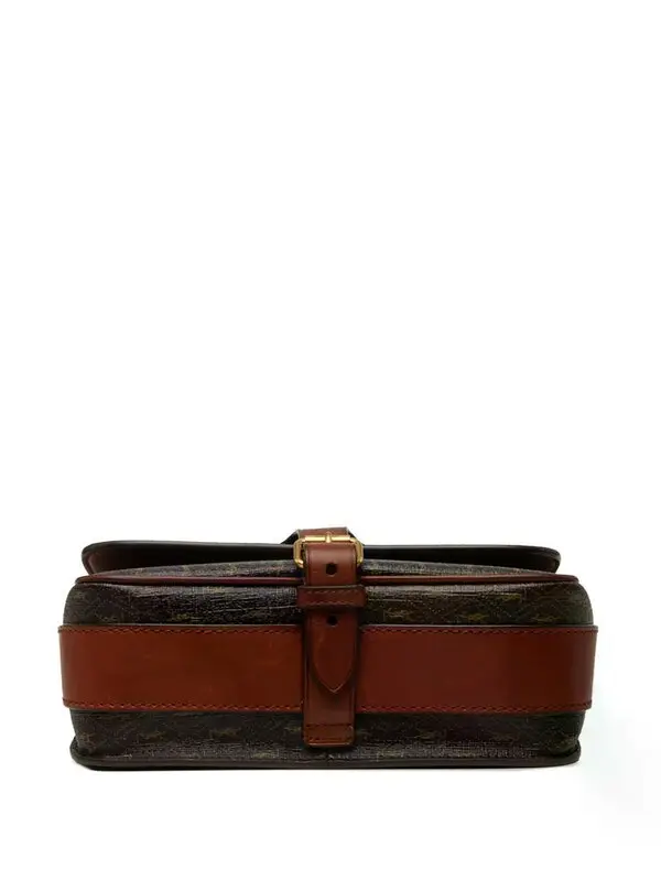 Saint Laurent 2021 Medium Coated Canvas Le Monogramme Buckle Crossbody Bag